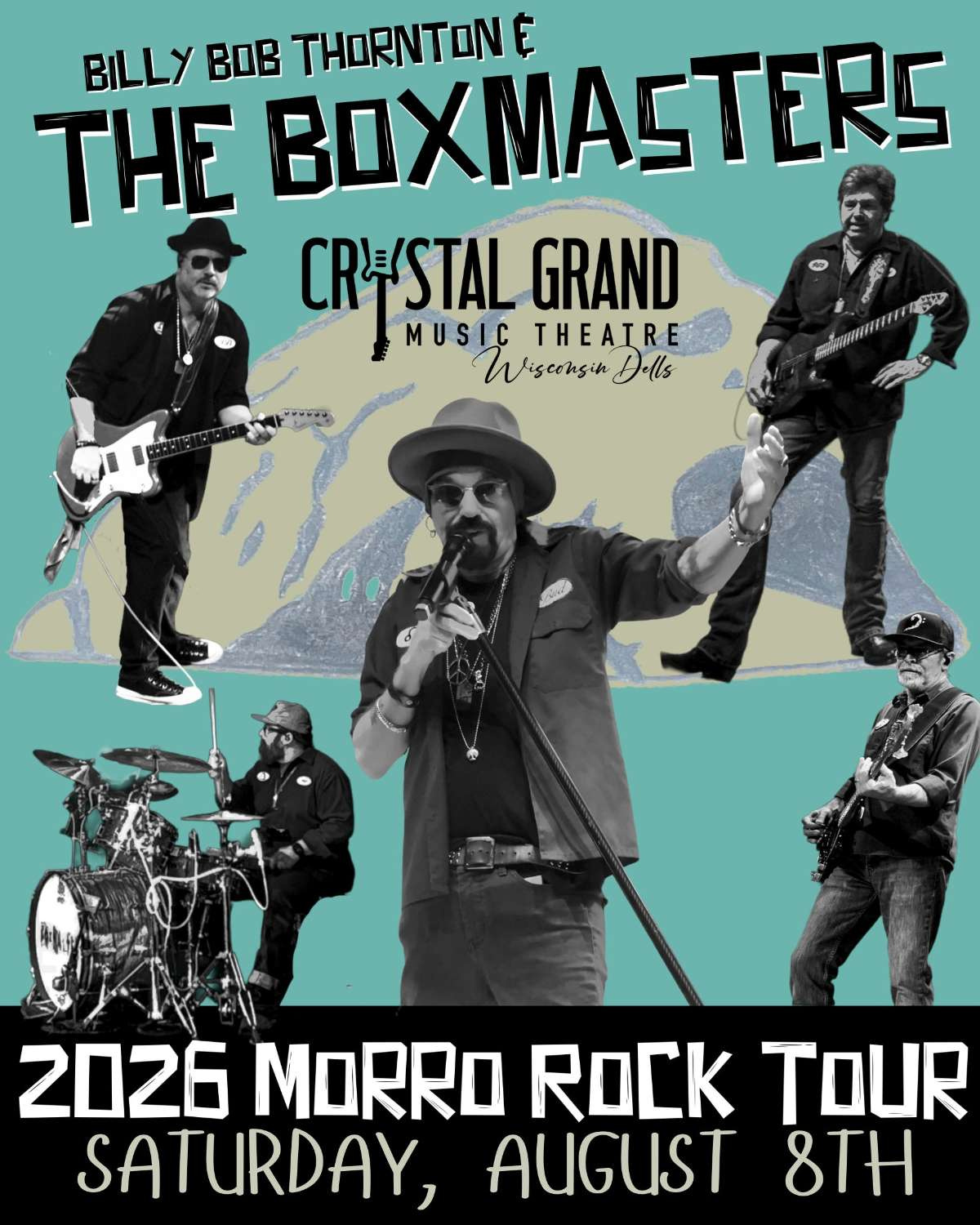 Billy Bob Thornton & The Boxmasters “2026 Morro Rock Tour” | Crystal ...